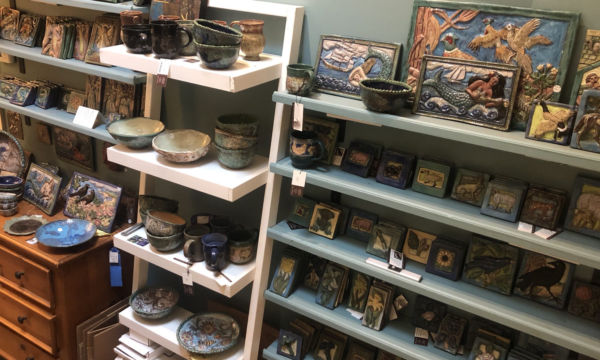 Home Studio Visits – Folk Pottery and Folk Tiles